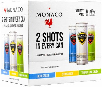 Monaco Cocktail 12oz can 6pack Top Shelf Liquor Ithaca